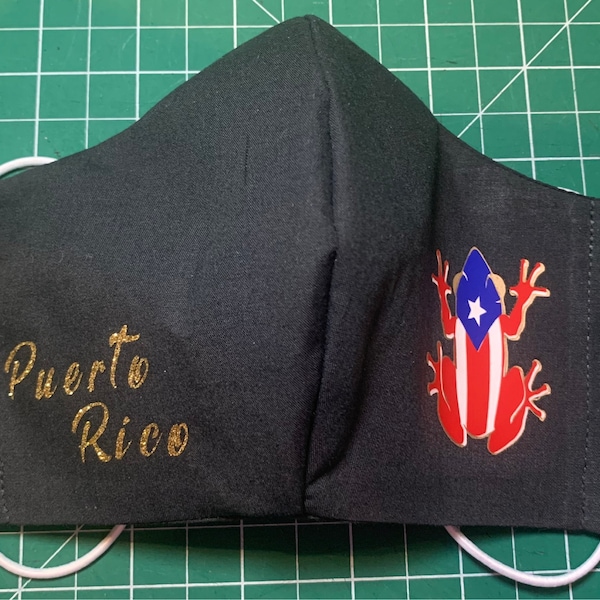 Puerto Rico Rican Frog Rana Flag San Juan Island Country National ...