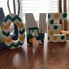 Jungle Jill Letters Wooden Wall Letters Custom Hand Painted Nursery ...