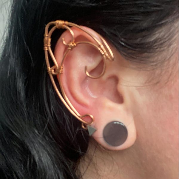 Ear Cuffs Gold Elf Ear Cuff Set Cosplay Ear Cuff Renfaire Fairy Costume ...