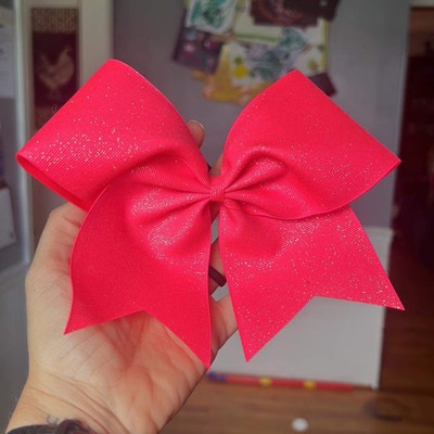 Royal Blue GLITTER Cheer Bow Big Blue Glitter Cheer Bow Blue - Etsy