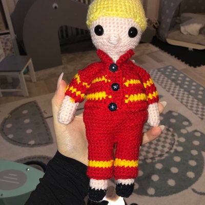 Firefighter Crochet Pattern PDF Digital Download - Etsy