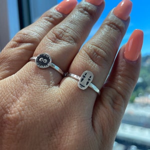 Chibi Mothman Ring Cryptid Jewelry Cute Moth Ring - Etsy