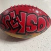 Custom Airbrushed Personalized Regulation Size FOOTBALL With Your Name ...