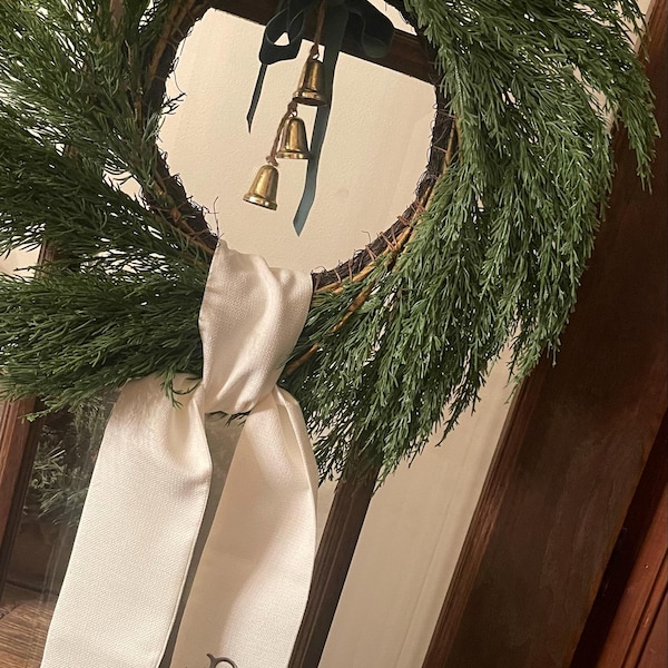 Winter Wreath Sash - Etsy