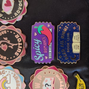Spicy Romance Book Club Sticker Bookish Stickers Gifts for - Etsy