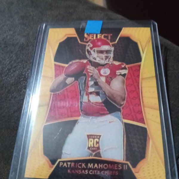 2017 Autograph Express #15 Patrick Mahomes Rookie Facsimile Auto Promo ...