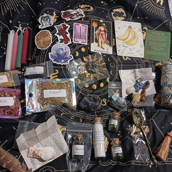 Otherworldly Witch Kit Witchcraft Supplies Mystery Box Magick Gift for ...