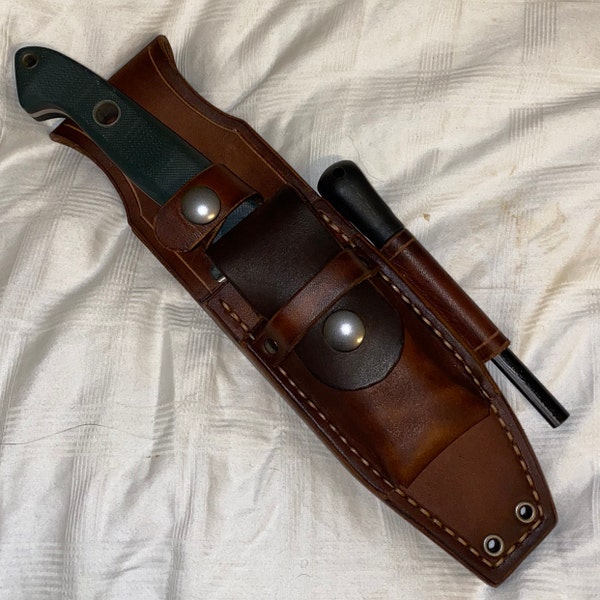 Benchmade 162 Bushcrafter Custom Bushcraft Sheath - Etsy