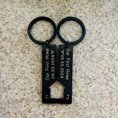 Personalized QR Code Keychain, Custom Code Keychain, Engraved Music ...