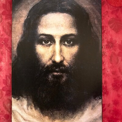 Real Face of Jesus Christ, Religious Print, Christian Artwork, Jesus ...