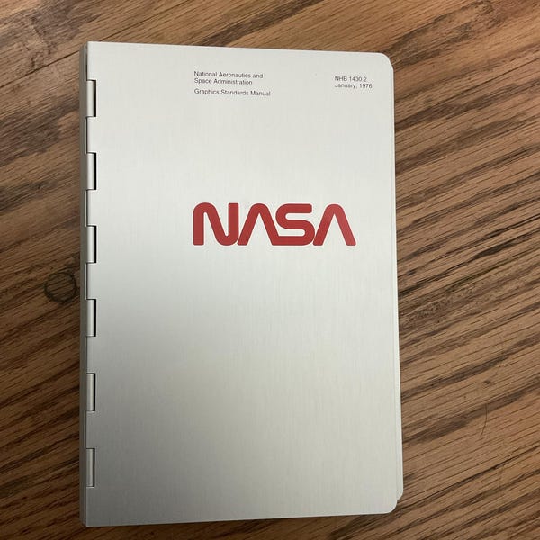 NASA Notebook, Metal Cover, Notepad, NASA Notepad, Airplane, Plane ...