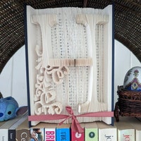 The Letter M Book Fold PATTERN Cut and Fold Pattern - Etsy Canada