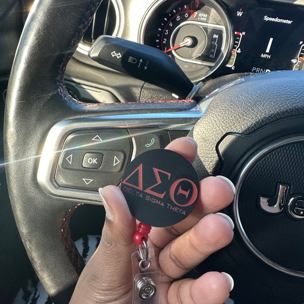 Delta Sigma Theta Wrist Wallet - Etsy