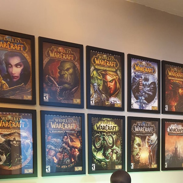 World of Warcraft Box Art Poster A4 (297x210mm)- Blizzard, WOW - Etsy