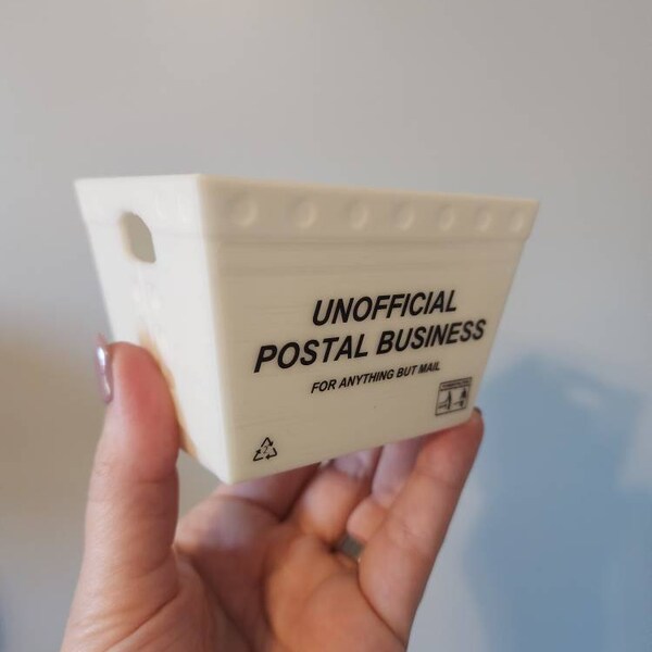 Mini Mail Tub Tote for Small Items - Etsy