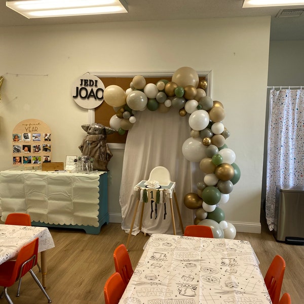 Eucalyptus DIY Balloon Garland Arch Kit Sage Green, Neutral, Olive ...