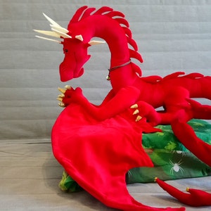 PDF PATTERN Smaug Dragon the Hobbit Plush | Etsy