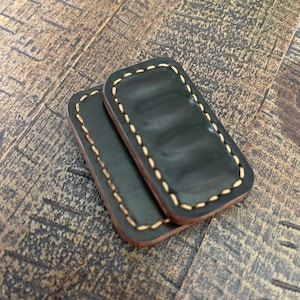 Leather Magnetic Slider Fidget 3 Magnets Version | Etsy