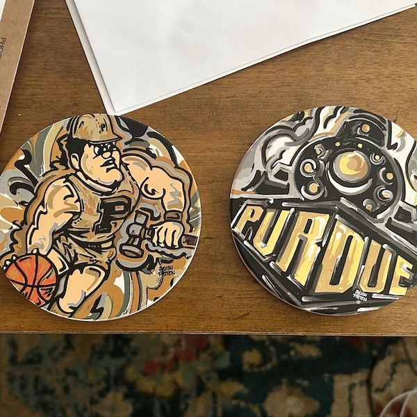 Sticker Purdue Storm Striker Art by Justin Patten Purdue Boilermakers ...