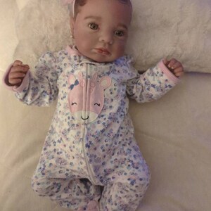 READY NOW Beautiful Baby Girl Asleep Crying Cuddle Body Hand-painted ...