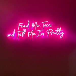 Let's Cook Neon LED Sign Custom Neon Sign Kitchen Decor - Etsy