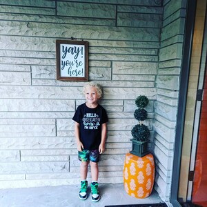 Blue Rainbow Baby Boy Name Sign Wood Sign 3D Name Announcement - Etsy