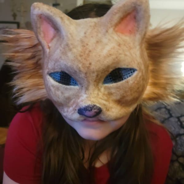 Therian Cat Mask Mushrooms - Etsy