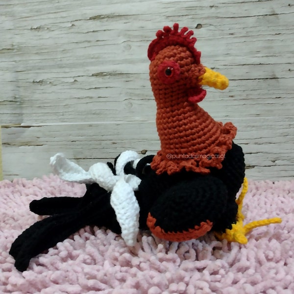 Cockerel/rooster Crochet PATTERN USA Terms-english Language, Digital ...
