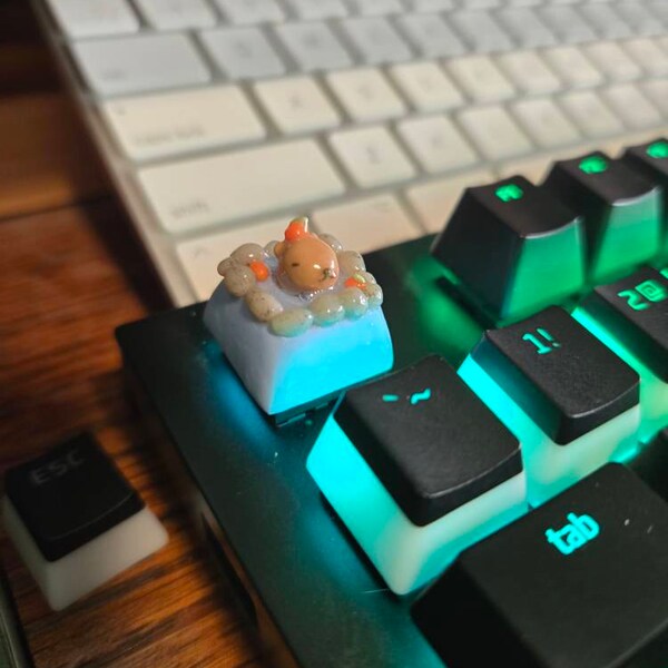 Fox Artisan Keycap Fox Keycap Cute Keycaps Handmade Animal Keycaps - Etsy