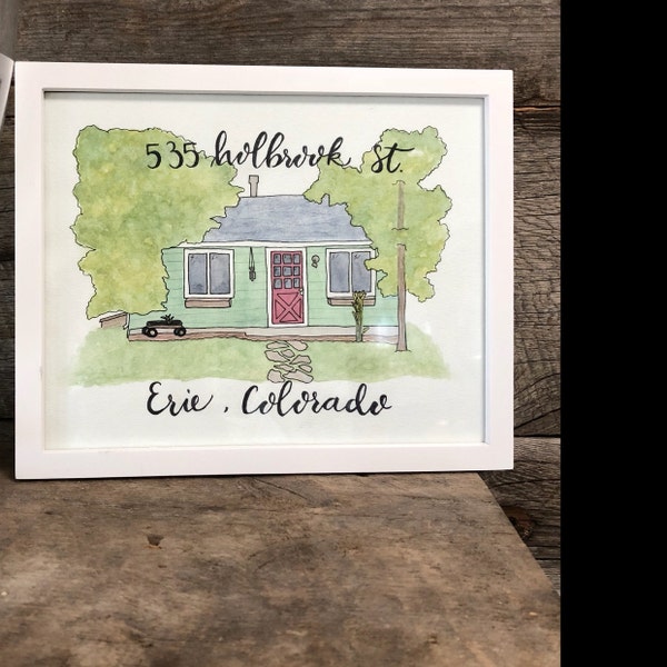 Abigale Portrait - Custom Family Watercolor - Etsy