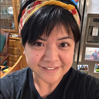 Kimono Fabric Headscarf, Japanese Fabric Headband, Head Scarf, Red ...