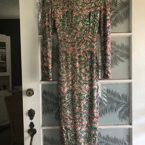 Luxurious Sparkle Long Boudoir Robe, Ivory Bridal Robe, Tulle Robe With ...