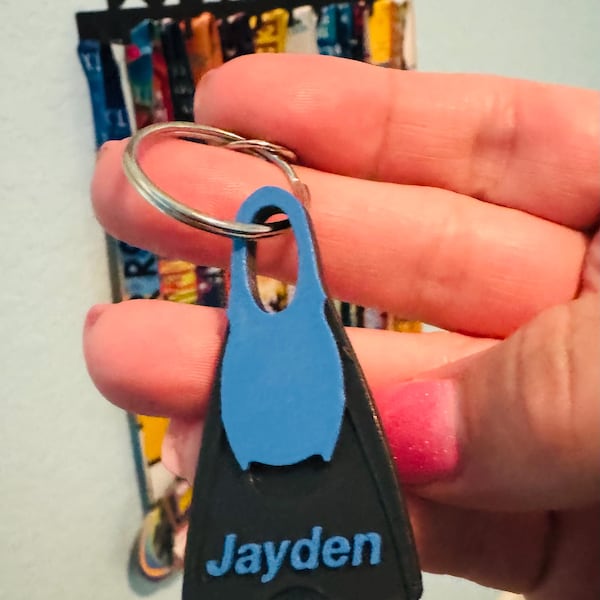 Personalized Road Clipless Bike Pedal Keychain | Backpack Tags, Sport ...