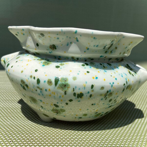 Ceramic Violet Pot (sm. Herb Garden) - Etsy