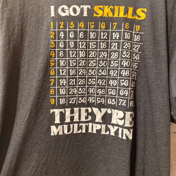 Math Teacher Shirt, Multiplying T-shirt, Math Shirt, Funny Math Gift ...