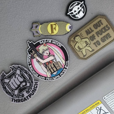F-bomb Embroidered Morale Patch - Etsy