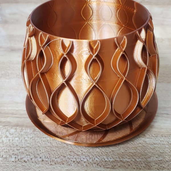 Plant Pot STL 3D Print File for Planters and Big Plant Pots to 3D Print ...