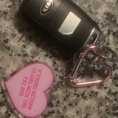 Return to Fat Ass Keychain, Acrylic Keychain, Baddie Keychain, Car ...