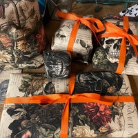 Boho Psychedelic Wrapping Paper Bold, Colourful Art Deco for Mum Garden ...