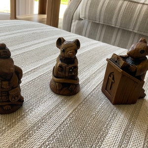 Church Mouse Scottish Highlander Mouse Ornament - Etsy