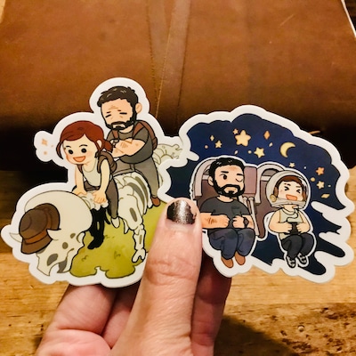 The Last of Us Part 2 TLOU Stickers joel and Ellie - Etsy