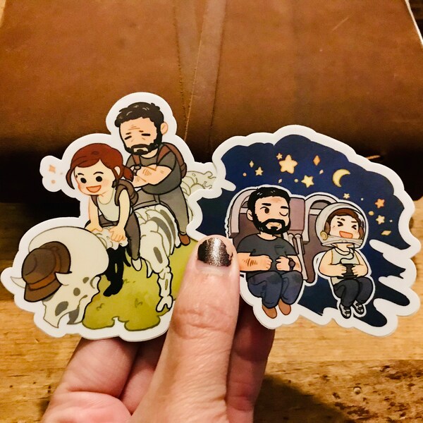 The Last of Us Part 2- TLOU Stickers (joel and Ellie) - Etsy