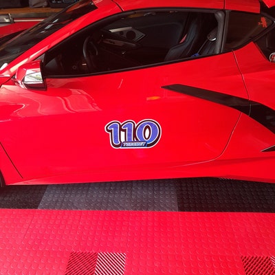 3 Pieces Custom Number Stickers Vinyl Decals Racing Track Day Motocross ...