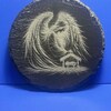 Fallen Angel 1, Slate Engraving, File,coaster Etching, American ...