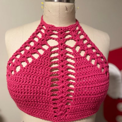 The Viper Bralette Crochet Pattern - Etsy