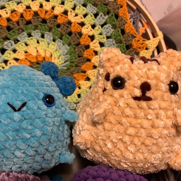9-in-1 Amigurumi Animals Crochet Pattern Bundle / Hedgehog Red Panda ...