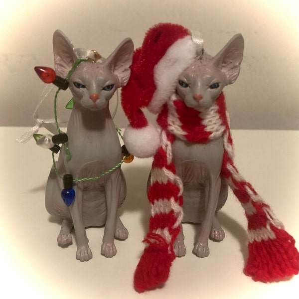 Sphynx Cat Breed Holiday Ornament - Etsy UK