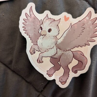 Cute Mythical Creatures Stickers And/or Prints Part 1 6x6 or 8x8 Approx ...