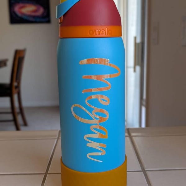 Name Stickers for Water Bottles, Personalized Name Decals for 16 Oz, 24 ...