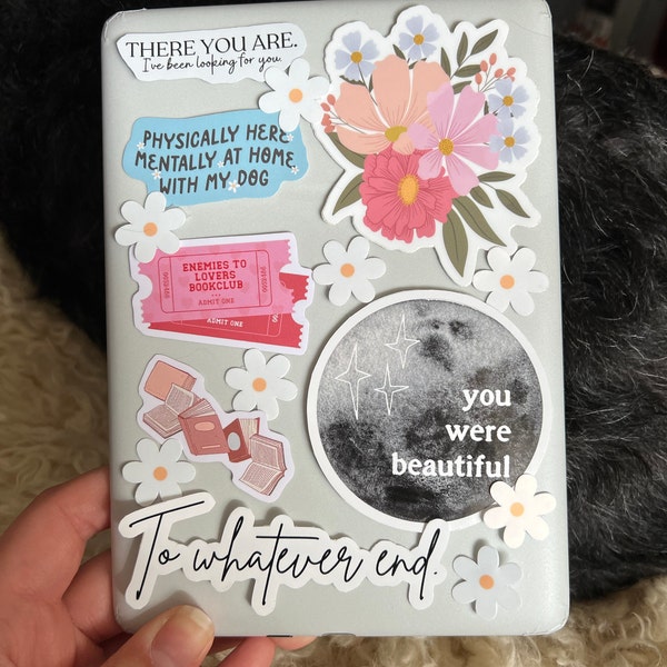 TOG Sticker | "to Whatever End" Throne of Glass Aelin and Rowan ...